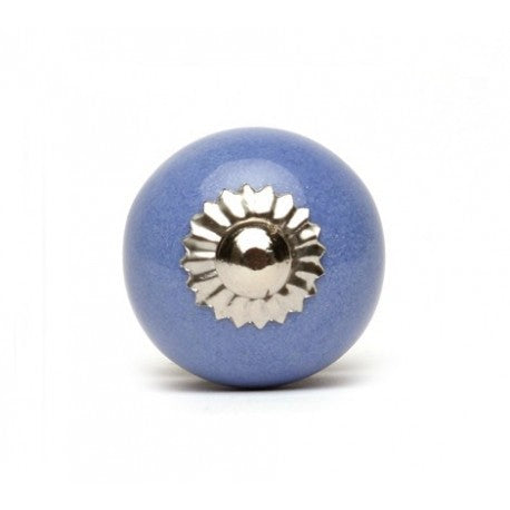 Pomello Tondo Grande in Ceramica Lilla – Decochic